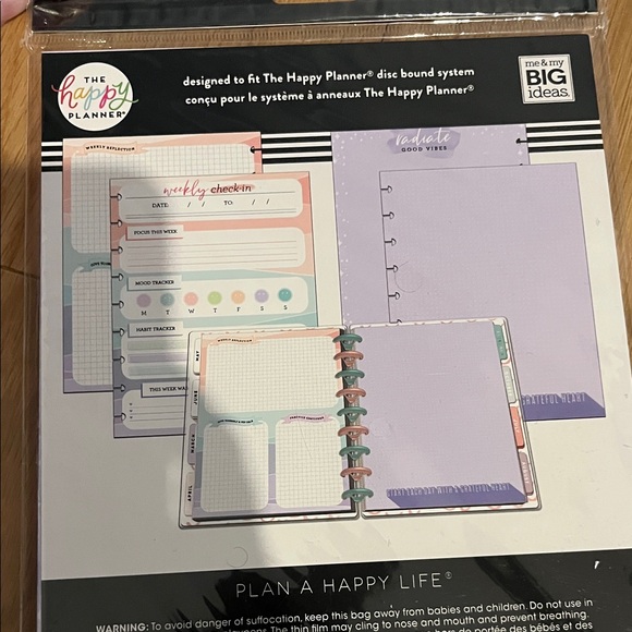 Office | Happy Planner Wellness Paper Set | Poshmark